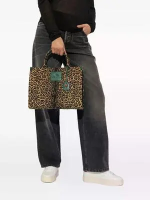 Kurt Geiger Southbank Leopard-print Tote Bag