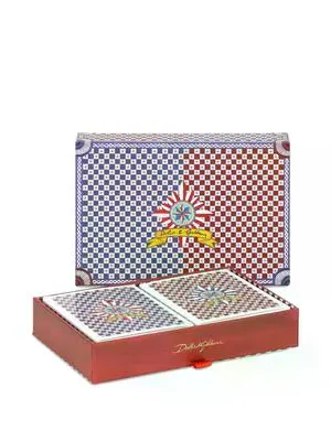 Dolce & Gabbana Patterned Poker Cards
