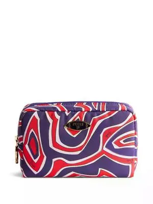 Emilio Pucci Labirinto-print Beauty Case - Purple