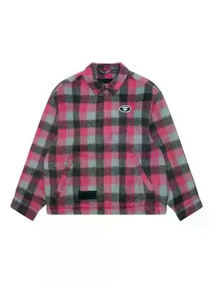AAPE BY *A BATHING APE® Checked Zip-up Jacket