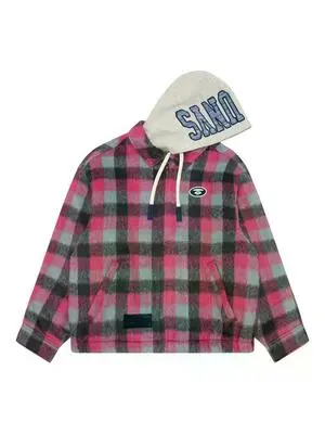 AAPE BY *A BATHING APE® Checked Zip-up Jacket