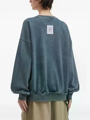 MUSIUM DIV. Patchwork Pocket Sweatshirt
