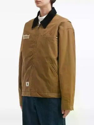 FINGERCROXX Corduroy-collar Jacket
