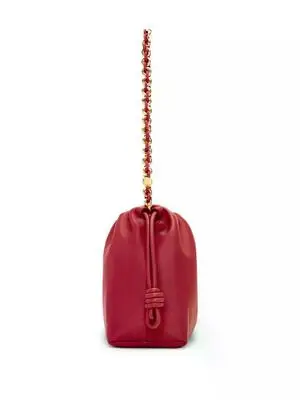 Loewe Flamenco Chain Handle Medium Shoulder Bag - Red