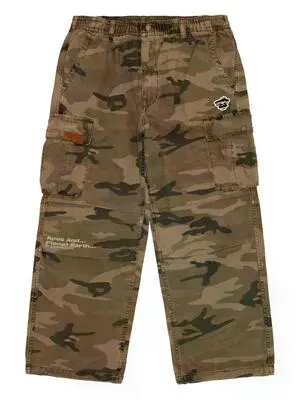 AAPE BY *A BATHING APE® Camouflage-pattern Trousers