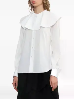 Noir Kei Ninomiya Ruffled-collar Blouse