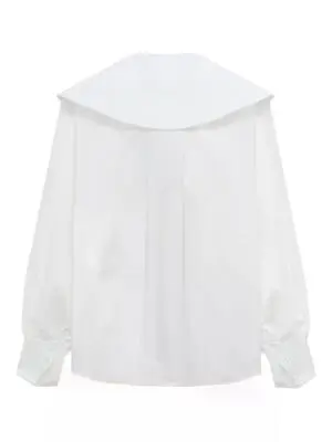 Noir Kei Ninomiya Ruffled-collar Blouse