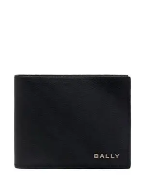 Bally Grained Essential Wallet Black