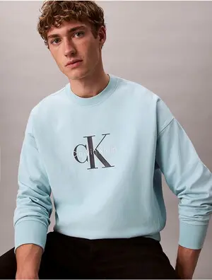Calvin Klein Monogrammed Sweatshirts Hoodies For Men