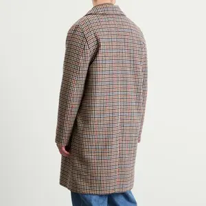 WAX LONDON Stan Houndstooth Check Coat