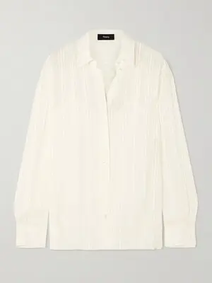 Theory Striped Jacquard Shirt