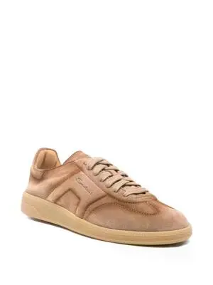 Santoni Suede Sneakers