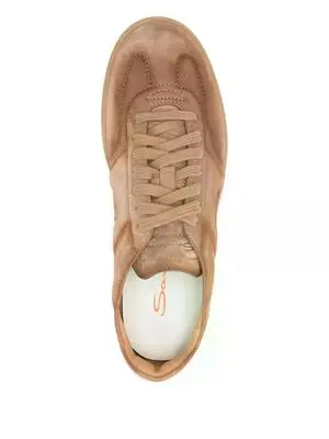 Santoni Suede Sneakers