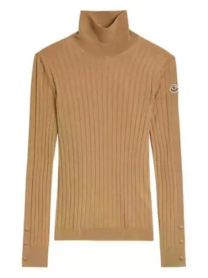 Moncler High-neck Knitted Top