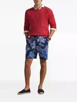 Polo Ralph Lauren Cable-knit Cotton Sweater - Red