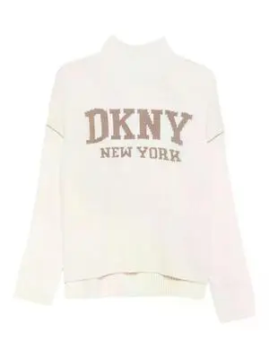 Dkny Logo-intarsia Jumper