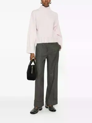 Incotex Pleated Turn-up Trousers