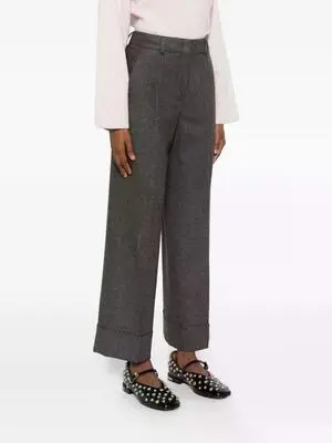 Incotex Pleated Turn-up Trousers