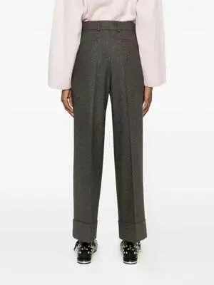 Incotex Pleated Turn-up Trousers