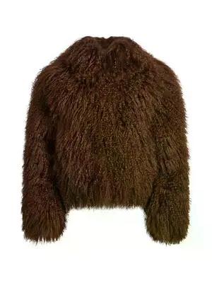 DUCIE Rochelle Shearling Jacket - Brown
