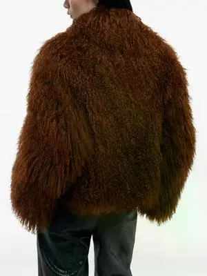 DUCIE Rochelle Shearling Jacket - Brown