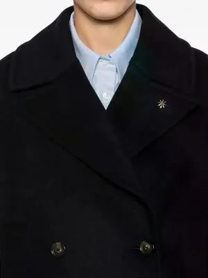 MANUEL RITZ Double-breasted Wool-blend Coat