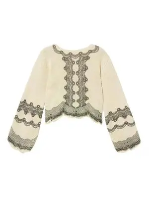 TWINSET Patterned Knit Top