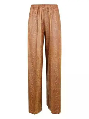 FORTE_FORTE Snake-print Trousers