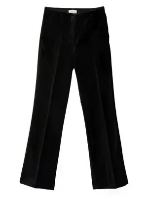Forte_forte Black Wash Pants For Women