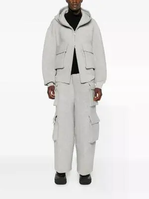 FENG CHEN WANG Cargo-pocket Drawstring Trousers