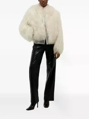 DUCIE Rochelle Shearling Jacket - Neutrals