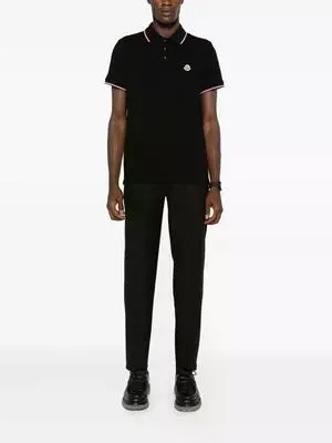 Moncler Logo-patch Polo Shirt