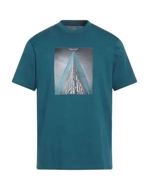 Armani Exchange T-shirt Deep Teal Size Cotton