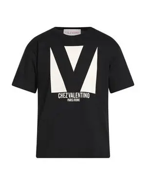 Valentino Garavani T-shirt Size Cotton - Black