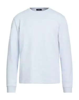 Theory Sweatshirt In Cotton, Polyester, And Elastane - Blue