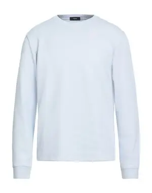 Theory Sweatshirt In Cotton, Polyester, And Elastane - Blue