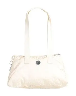 KIPLING Jacquard Leopard Print Shoulder Bag - White