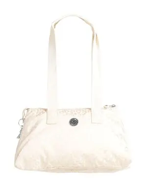 KIPLING Jacquard Leopard Print Shoulder Bag - White