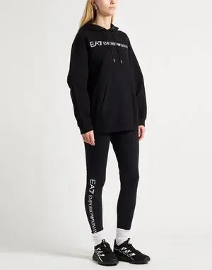 EA7 Cotton-elastane Tracksuit - Black