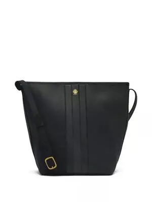 Bally Crest-detail Leather Bucket Bag