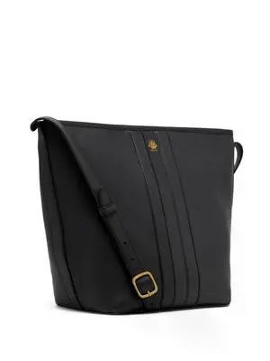 Bally Crest-detail Leather Bucket Bag