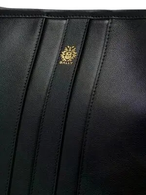 Bally Crest-detail Leather Bucket Bag