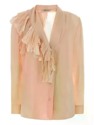 Alberta Ferretti Ruffle Blouses