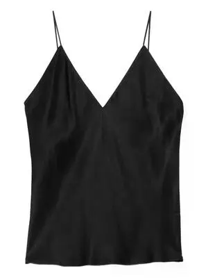 ANINE BING Ellen Sleeveless Silk Top