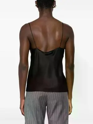 ANINE BING Ellen Sleeveless Silk Top