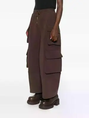 FENG CHEN WANG Cargo-pocket Drawstring Trousers