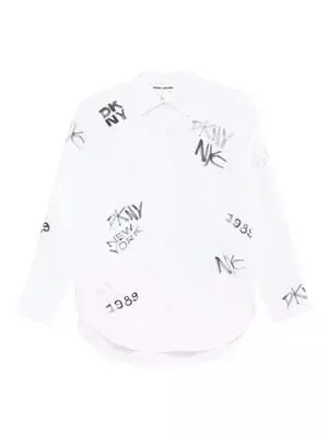Dkny Logo-print Shirt - White