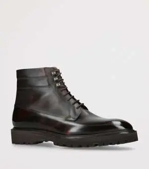 John Lobb Leather Alder Boots