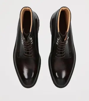 John Lobb Leather Alder Boots