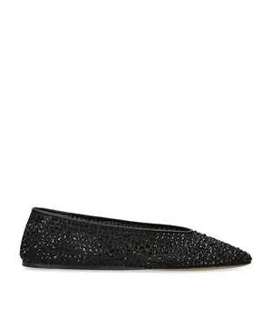 Le Monde Beryl Embellished Flats For Women